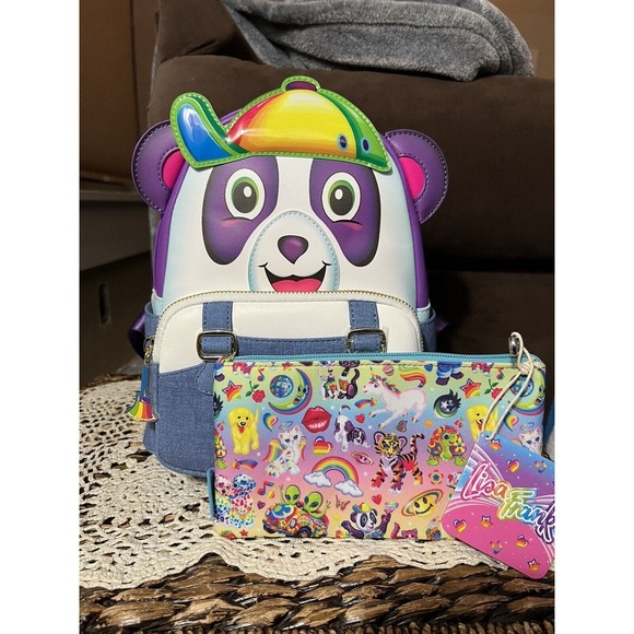 Loungefly | Bags | Lisa Frank Exclusive Panda Loungefly Mini Backpack ...